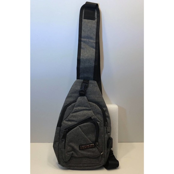 MeiJieLuo | Bags | Meijieluo Usb Charging Crossbody Shoulder Bag Chest ...